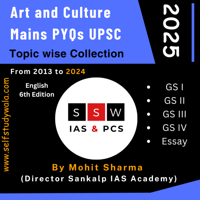 Art and Culture Mains PYQs UPSC - Best Collection from 2013